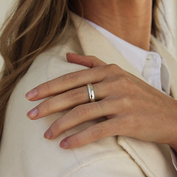 SILVERRING RUNDAD 5 MM – STIL Silver